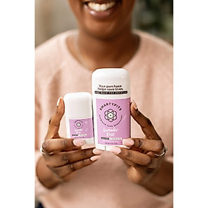 Natural/Aluminum-Free Deodorant (with baking soda): Paraben Free, Phthalate Free, Not Tested on Animals (Lavender Rose)