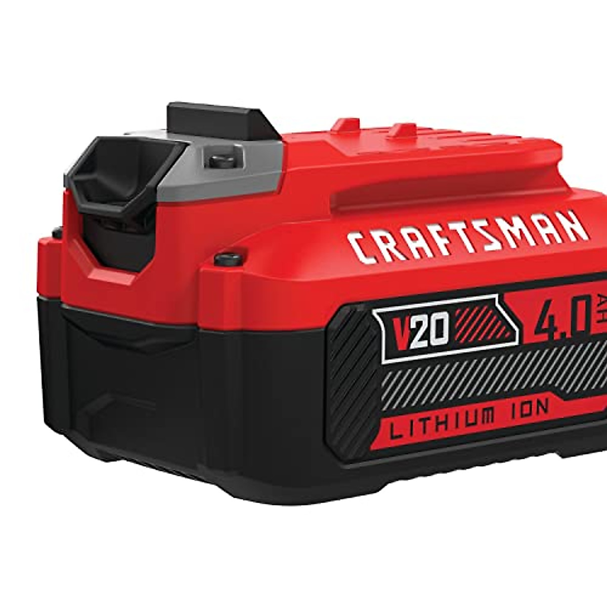 CRAFTSMAN V20 Lithium Ion Battery, 4.0-Amp Hour, 2 Pack (CMCB204-2)
