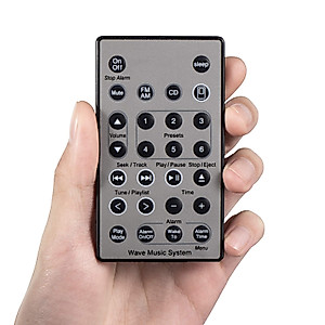 Universal Replacement Remote Control for Bose Sound Touch Wave Music Radio System I II III IV (Without Battery)-Silver