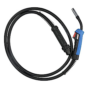 MIG Welding Gun, Welding Spool Gun Air Cooled Gas Welder Tool Accessory for Construction Site Manufacture 2.7 Meter