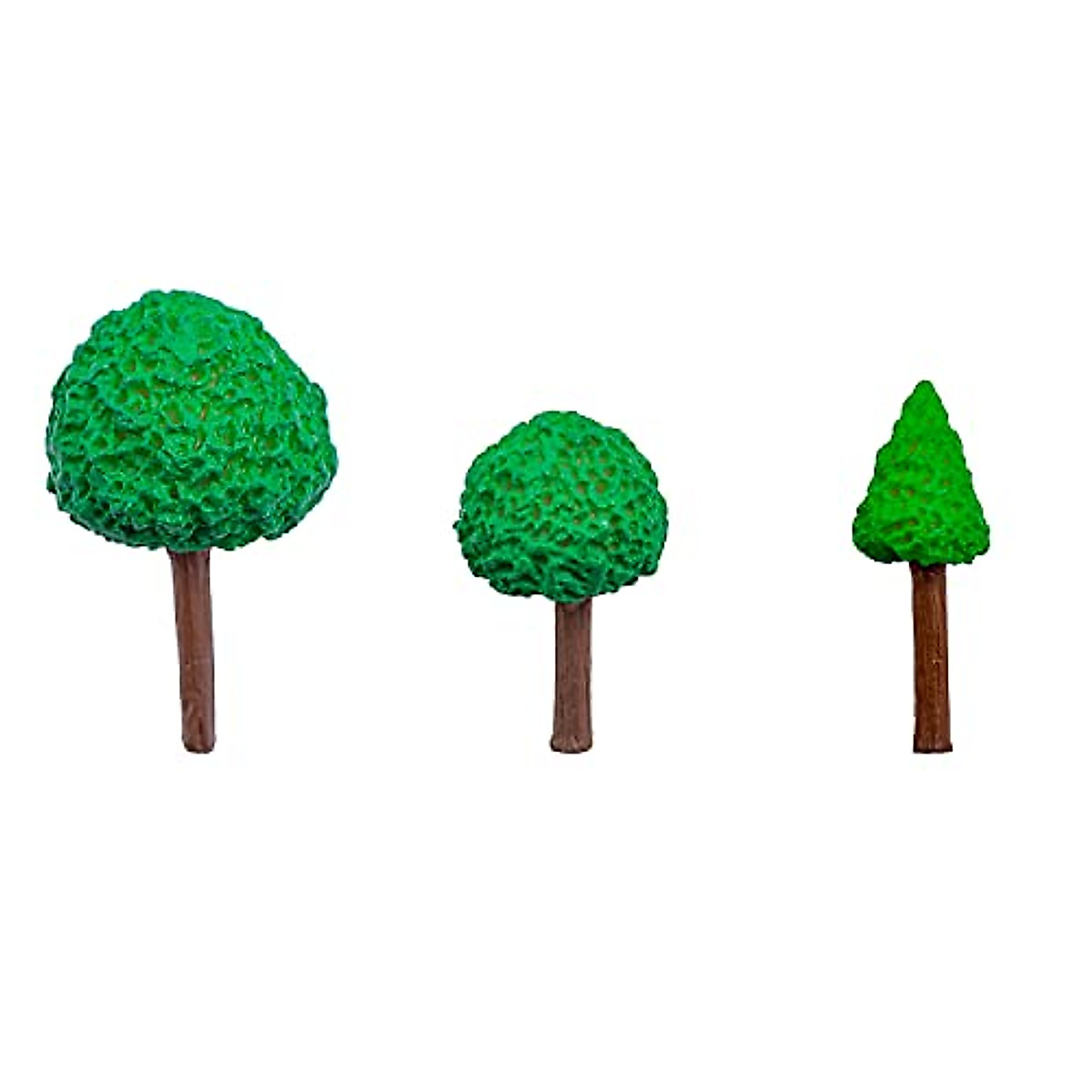 30PCS Model Trees Mixed Miniature Trees Mini Tree Model for Moss Bonsai DIY Crafts Fairy Garden Landscape Decor