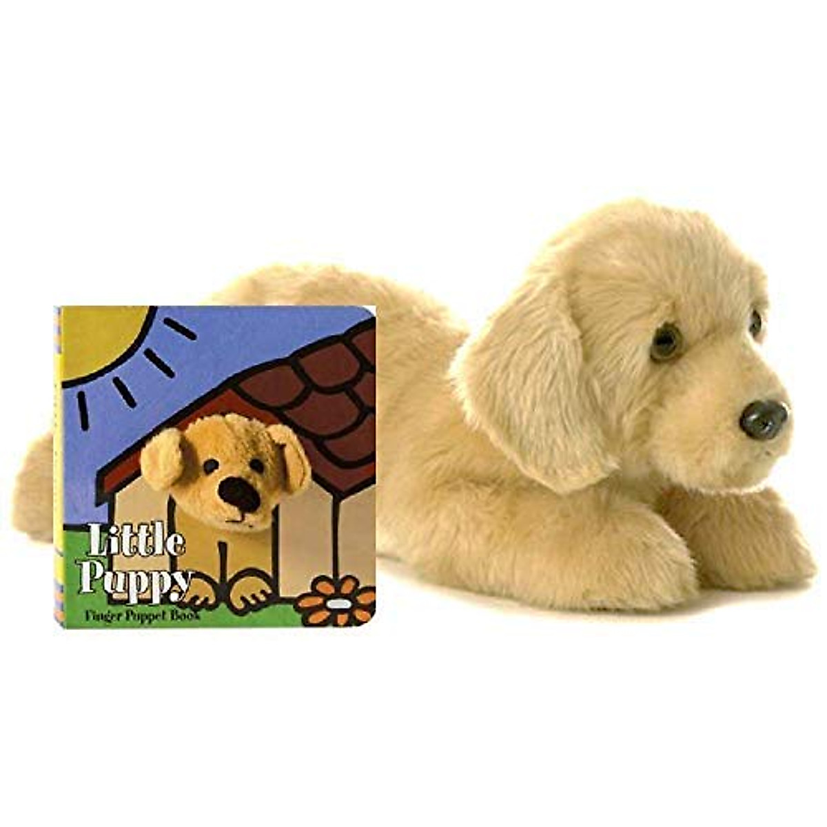 Aurora World Goldie Golden Retriever Labrador Dog Gift Set (Labrador Dog Gift Set 1)