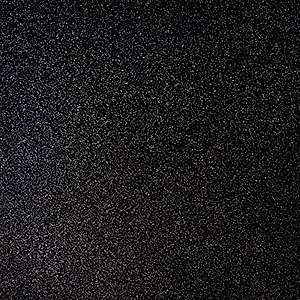 Black Glitter Cardstock - 15 Sheets 12" x 12" Black CardStock for Cricut, Black Glitter Paper for DIY Projects, Scrapbooking, Invitations - 250 GSM Card Stock Easy to Cut and DIY