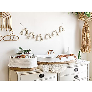 Coastfully Yours Baby Changing Basket and Diaper Caddy Set