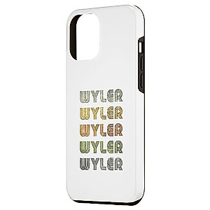 iPhone 14 Pro Max Love Heart Wyler Tee Grunge Vintage Style Black Wyler Case