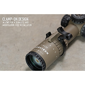 Monstrum G3 3-18x50 FFP Rifle Scope | Flat Dark Earth | Monstrum 43-A Throw Lever | Bundle