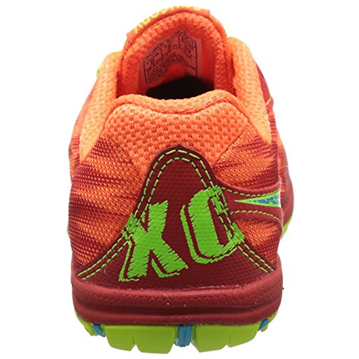 Saucony Women's Kilkenny XC5 Flat W, Vizi Orange/Citron, 9.5 M US