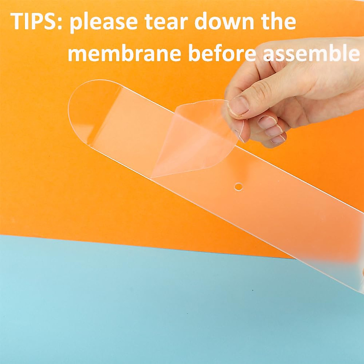 Clear Acrylic Headband and Jewelry Organizer Rack - 6 Pack Hair Accessories and Bracelet Display Stand