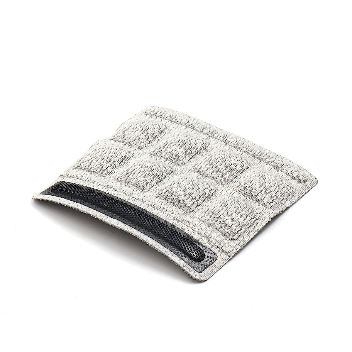 Universal Helmet Chin Pads Foam Sponge Pad Strap Nylon Padding Replacement Lining Cushion Mat Liner for Sport Outdoor Cycling Bike Motorcycle Bicycle Riding (Grey 4PCS)