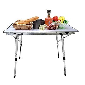 DOUBAO Outdoor Camping Table Portable Telescopic Folding Table Picnic Multipurpose Foldable Ultralight Camp Table