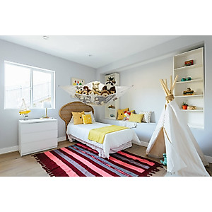 Stuffed Animal Hammock, Net for Stuffed Animals Corner, Hanging Net to Hold Stuffed Animals on Wall (One Pack)