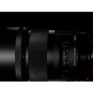 Sigma 35mm F1.4 Art DG HSM Lens for Canon, Black, 3.7 x 3.03 x 3.03 (340101)