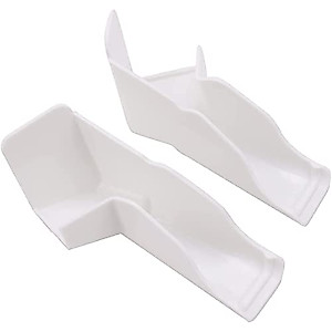 RV Gutter Spout System, Rain Gutter Extender and RV Cover Protective Sleeve,Rain Gutter Spout Spout 2 Left and 2 Right Side Protects RV Cover from Gutter Spout Damage, RV Roof Maintenance Kits