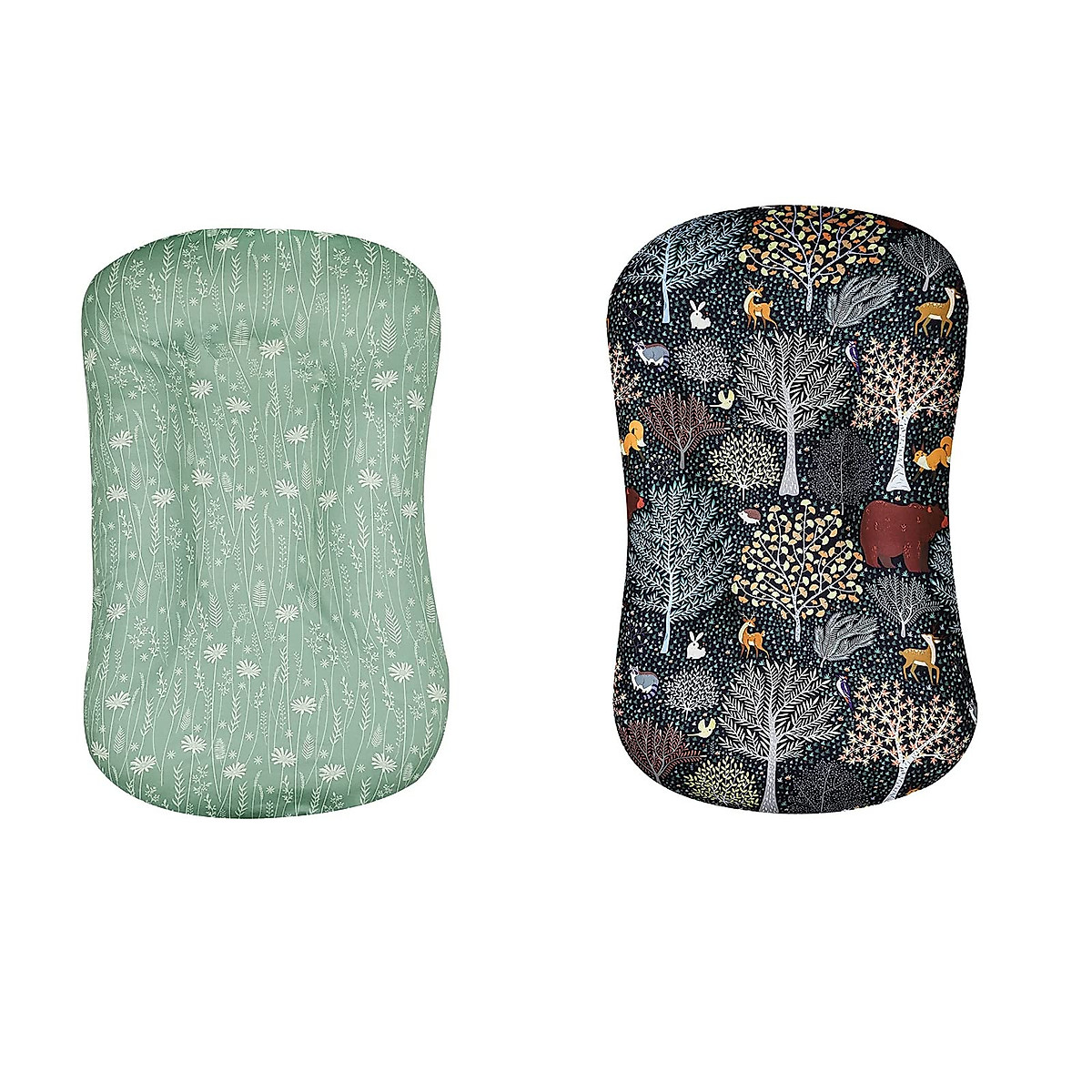 Baby Lounger Cover Soft Removable Newborn Lounger Slipcover, 2 Pack