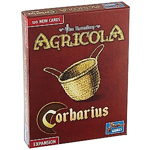 Agricola (Revised Edition) Corbarius Deck Expansion | Strategy Game | Farming Game for Adults and Teens | Advanced Board Game | Ages 12+ | 1-4 Players | Avg. Playtime 90 Mins | Made by Lookout Games