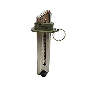 EZMAGLOADER Magazine Loader for The Luger P08 9mm - Easy Pain Free Loading - Comfortable Grip - Speed Loader Accessories - Large Flanges for Thumb Relief - 2 Pack