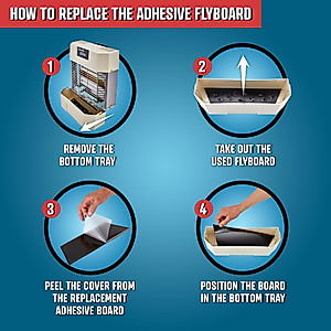 Flowtron GB470 Adhesive Fly Board (Pack of 12)