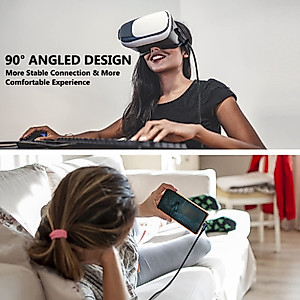 USB C Link Cable Compatible with Oculus Link Cable 6M,Usb to Usb C Cable High Speed Data Transfer&Fast Charging USB C Cable Compatible for Oculus Quest and Quest 2 to a Gaming PC