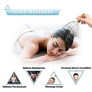 Massager with Heat - Deep Tissue Kneading Electric Back Massage for Neck, Back, Shoulder, Waist, Foot - Shiatsu Full Body Massage, Relax Gift for Her/Him/Friend/Dad/Mom