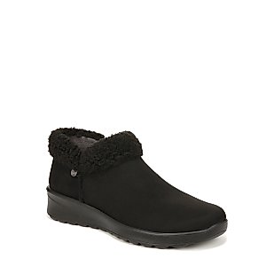 BZees Women's Gift Washable Comfort Ankle Boots Black 8 M