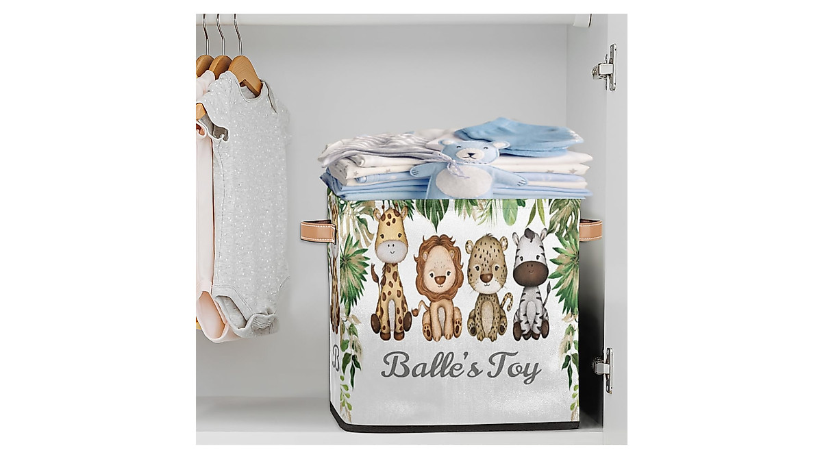 RIRIX Personalized Storage Bin, Custom Storage Baskets for Organizing ...