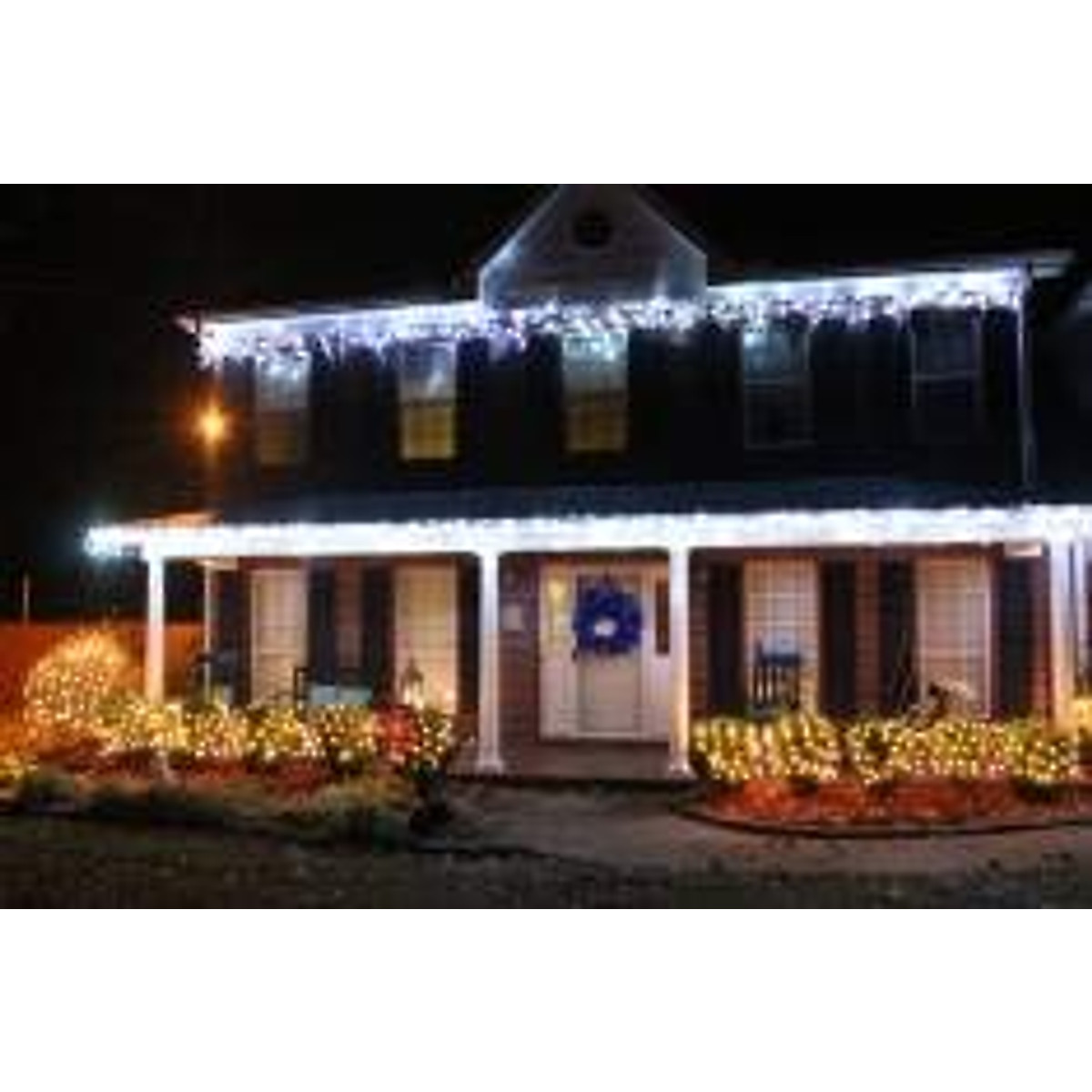 Black Halloween Christmas HookTM 50 Count | for gutters with mesh Gutter Guard | Clips | Hangers | to Hang Christmas Lights on gutters with Gutter Guard in Place | Clip | Made in USA