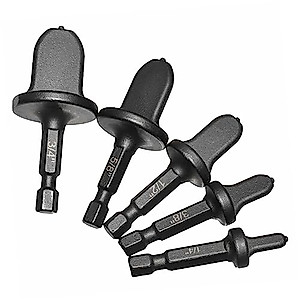WOONEKY 5pcs Copper Pipe Expander Flaring Tool Black Hose Air Conditioner Hose Copper Pipe Swaging Accessories Air Conditioner Copper Pipe Expander Copper Pipe Swaging Tool Tubing Forging
