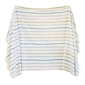 Extra Soft Knit Swaddling Receiving Blanket Dapper Stripes by Village Baby