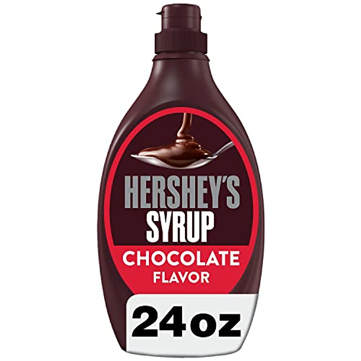 HERSHEY'S Chocolate Syrup Bottle, 24 oz