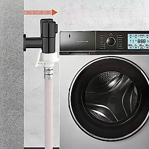 1-in-2-out Dual Control Valve,Dual Control Valve With Multiple Ports,High-performance 1-in-2-out Control Valve,Dual Control Valve For Bidet And Shower (Grey)