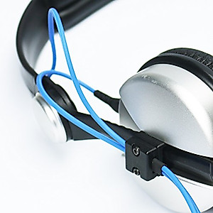 NewFantasia Replacement Cable Compatible with Sennheiser HD25 / HD25-1 / HD25-1 / II HD25-13 / HD25-C Headphone, Remote Volume Control Mic Compatible with Samsung Galaxy Android