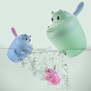 Rinse Shampoo RinserBaby Dippers Bath Rinse Cup Wash Hair Cup Shower Sprinkler,Baby Bath Rinser Pail to Wash Hair and Wash Out Shampoo