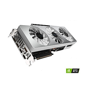 Gigabyte GeForce RTX 3080 Ti Vision OC 12G Graphics Card, 3X WINDFORCE Fans, 12GB 384-bit GDDR6X, GV-N308TVISION OC-12GD Video Card