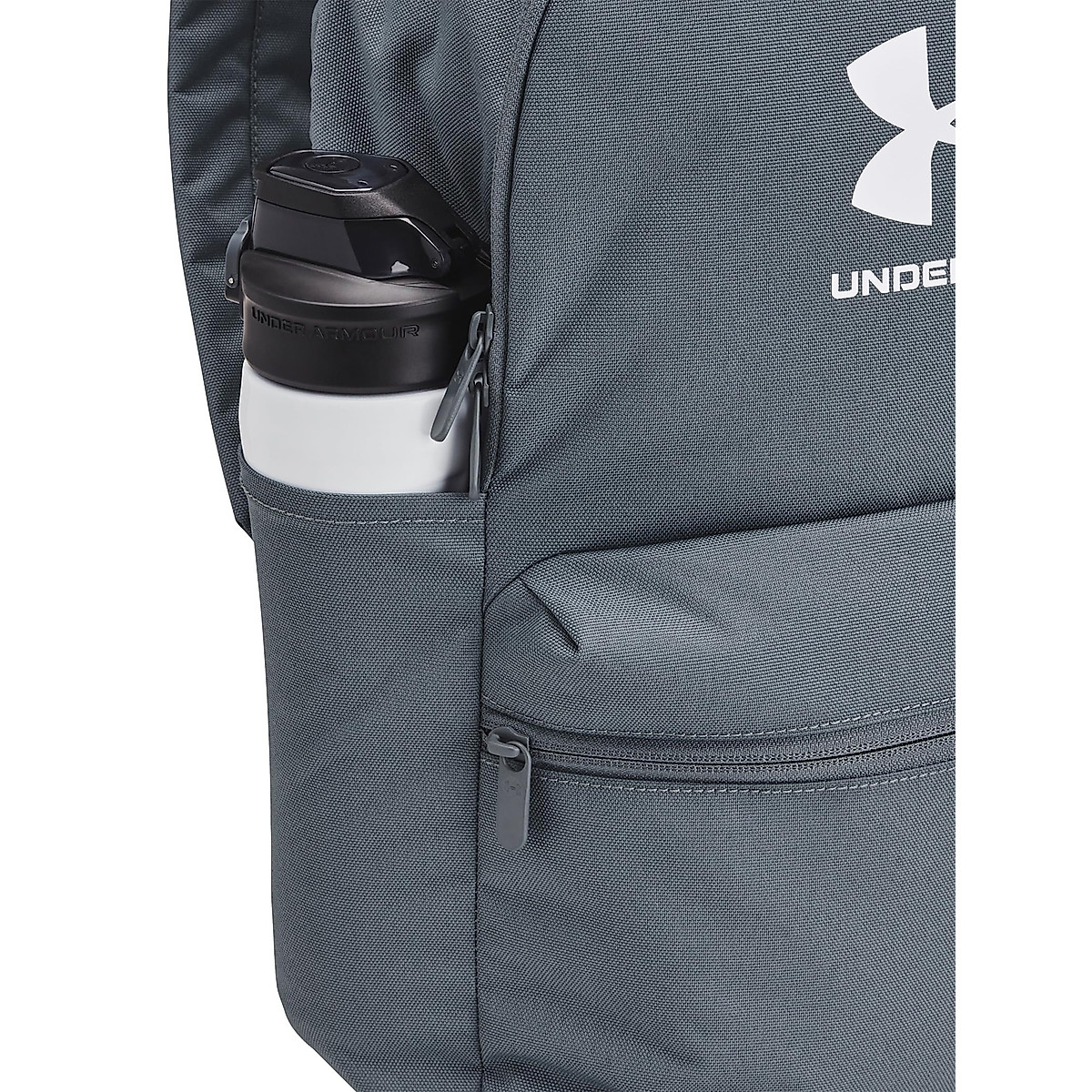 Under Armour unisex-adult Loudon Lite Backpack, (003) Gravel / / White, One Size