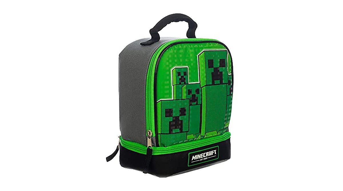Minecraft Lunch Box - Officially Licensed Gaming Lunch Bag