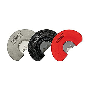 Plano Zink Signature Series Pack Hand-Built Easy-to-Use Turkey Hunting Diaphragm Game Calls - Signature Series V-Notch, Batwing, Snake Tongue