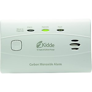Kidde Carbon Monoxide Detector with 10-Year Battery, 3 LEDs, Replacement Indicator, Test-Reset Button