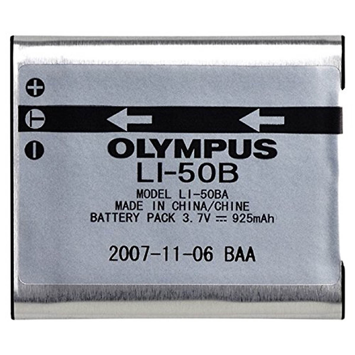 Olympus LI-50B Rechargeable Li-Ion Battery for Select Olympus Cameras - Retail Packaging