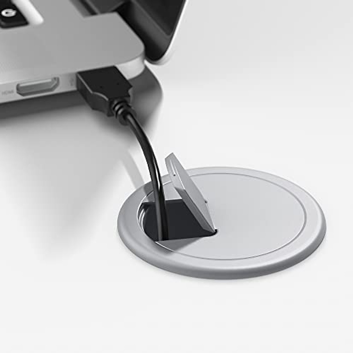 Bush Business Furniture Office Table with Open Metal Leg Design and Privacy Panel | Hybrid Large Computer Desk for Home Office | 72Wx30Lx30H