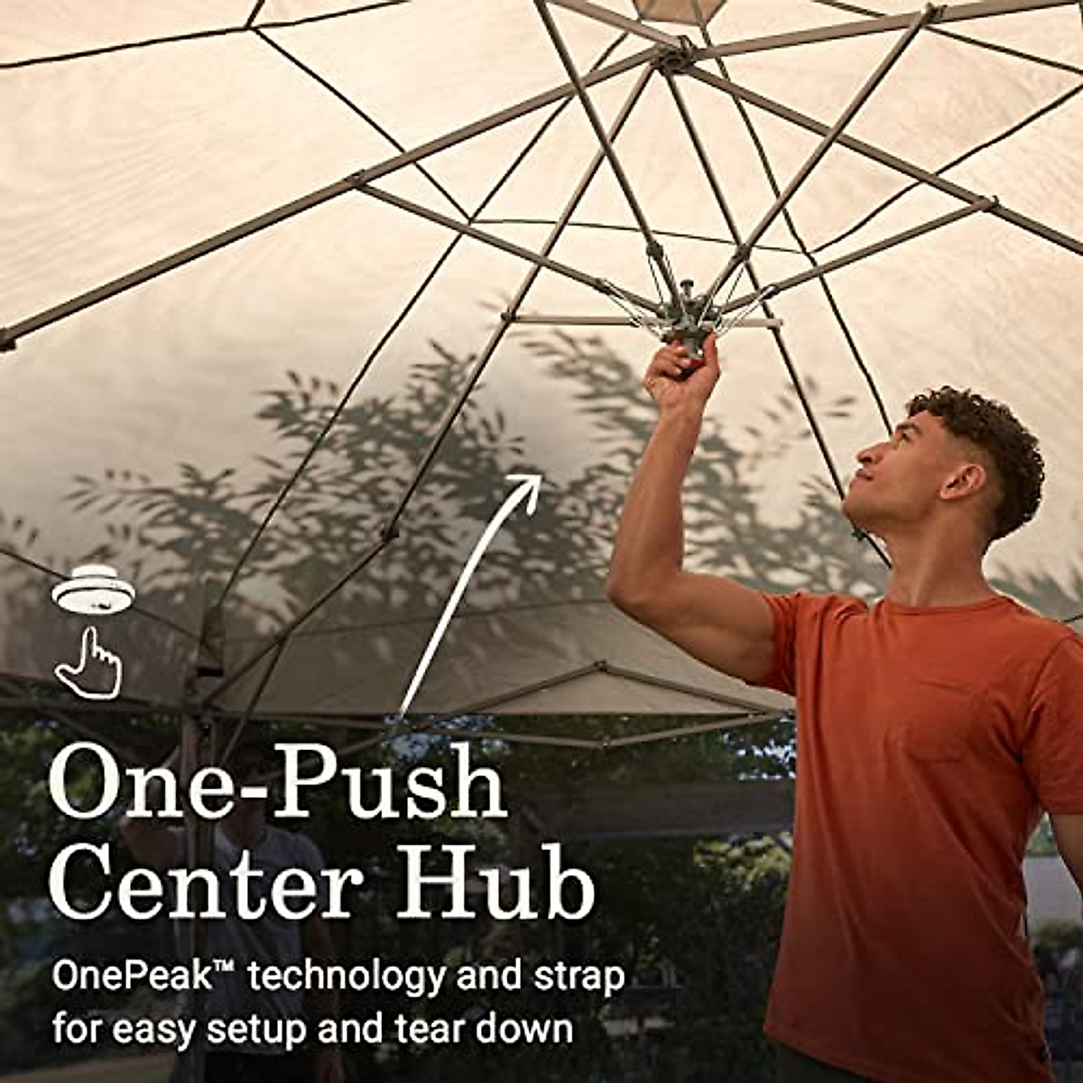 Coleman Back Home Screen Canopy Tent with Instant Setup, Outdoor Gazebo for Bug-Free Lounging, Shelter Fits Over Picnic Tables for Parties, Events, Tailgating, Picnics, & More