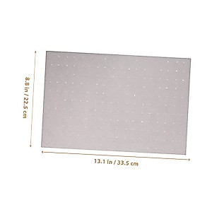 LIFKOME 5pcs Box Ring Tray Core Ring Display Pads Ring Inserts for Loose Rings Ornament Earrings Black Ring Insert Ornament Tray Drawer Liner Ear Stud Pad Accessories Sponge Travel Jewelry