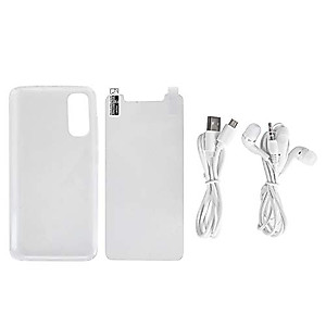 Unlocked Smartphone for Android, 5.45" HD Full Screen Autofocus Dual SIM Cell Phone, Face Recognition Smartphone with 128G Expandable Storage, 0.3MP + 2MP Camera, 1500mAh Battery, 4GB + 512MB(green)