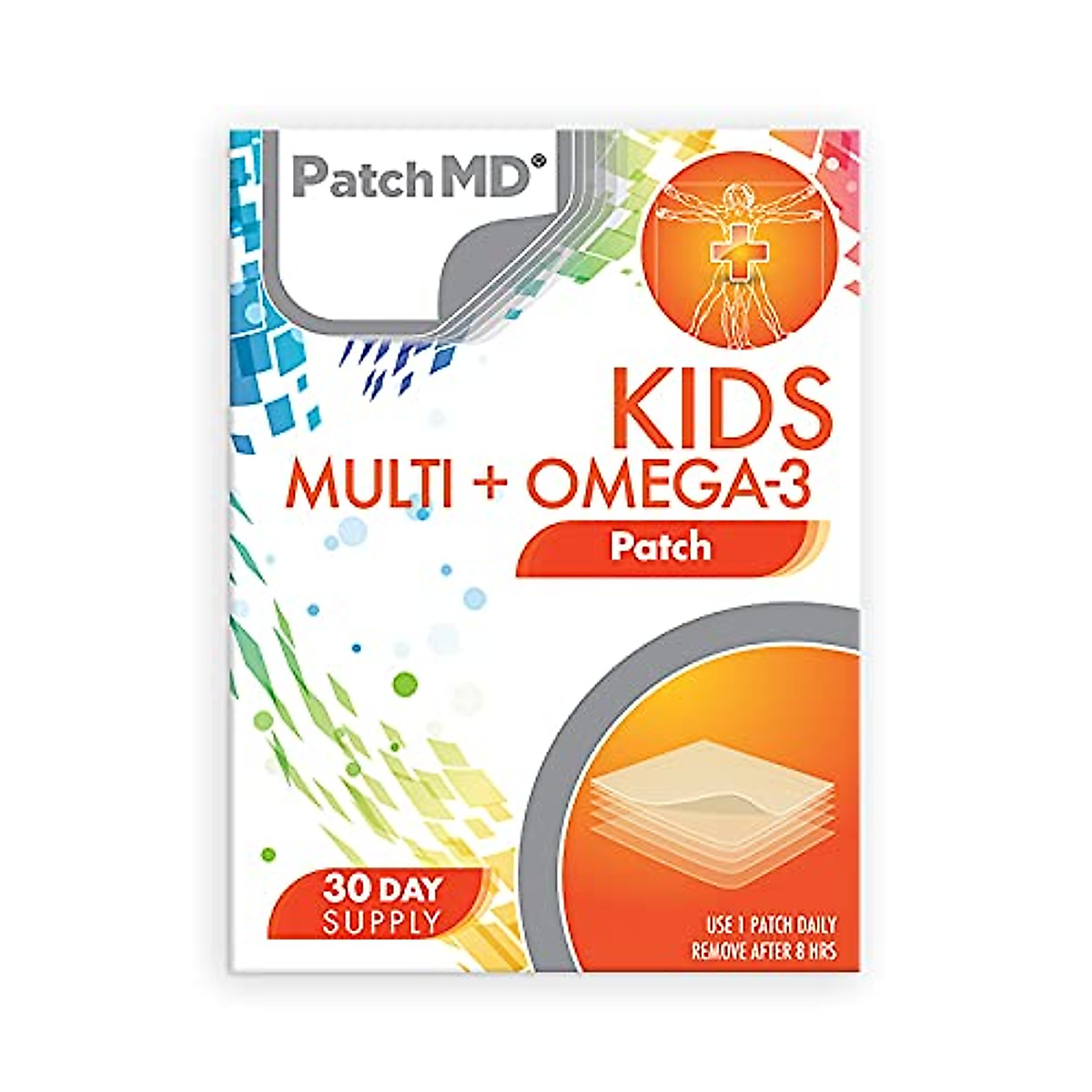 PatchMD Kids Omega-3 Topical Patches - 30 Days Supply
