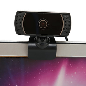 Webcam 1080p Web Camera, Desktop Full Camera Video Webcam for Recording, Calling, Conferencing, Gaming(C200 Black Inner Mark 640 * 480P)