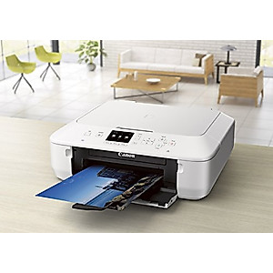 CANON PIXMA MG5620 WIRELESS ALL-IN-ONE COLOR CLOUD Printer with Scanner, Copier and AirPrint(TM) Compatible, White (Tablet Ready)