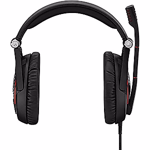 Sennheiser EPOS Game Zero Black Gaming Headset - Stereo - Mini-Phone (3.5mm) - Wired - Over-The-Head - Binaural - Circumaural - Noise Cancelling, Uni-Directional Microphone - Black