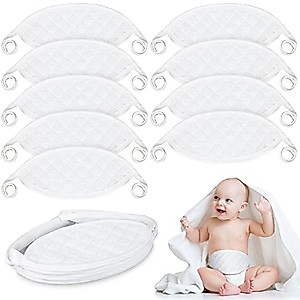 8 Pcs Baby Belly Band Cotton Belly Wrap Comfort Baby Hernia Belt Umbilical Cord Soft Newborn Navel Belt Newborn Essentials for Abdomen Belly Protection Infant Babies 0 to 12 Months