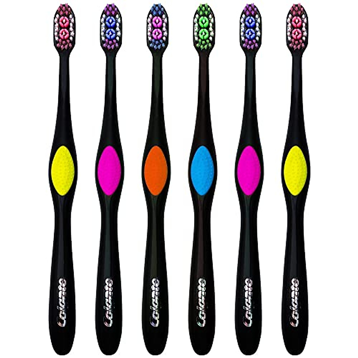 Colgate 360 Fresh N' Protect Toothbrush, Ultra Compact, Soft (Colors May Vary) - Pack of 6