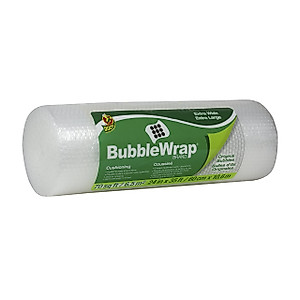 Duck Brand Bubble Wrap Roll, 24 Inches Wide x 35 Feet, Perforated Every 12" (1062218)
