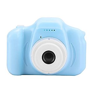 Digital Camera, Kid Camera Cartoon Photo Mini Camera Cute Children Camera for Children Toy(Blue)